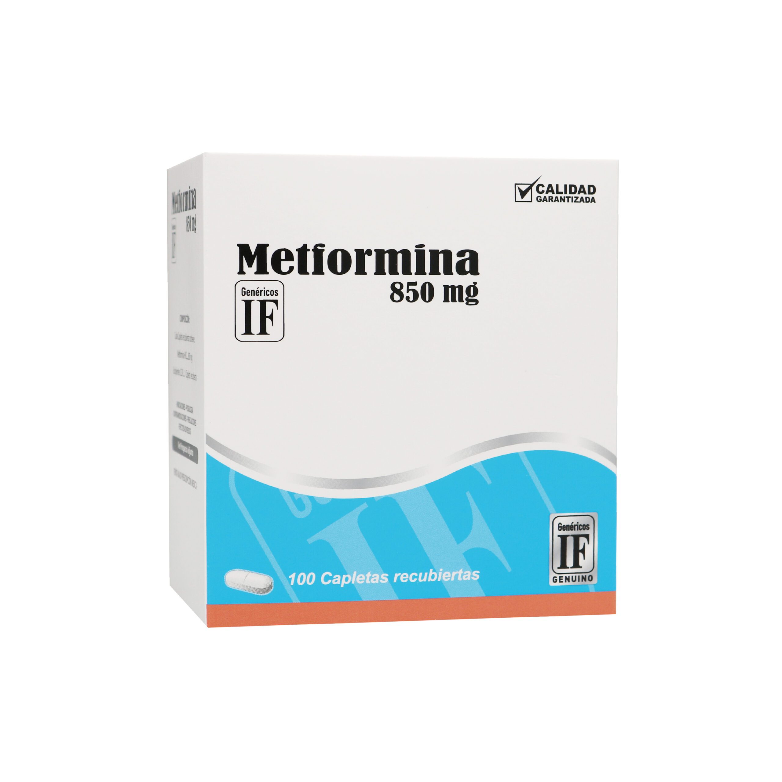 METFORMINA 850 Mg IF Ibero F rmacos