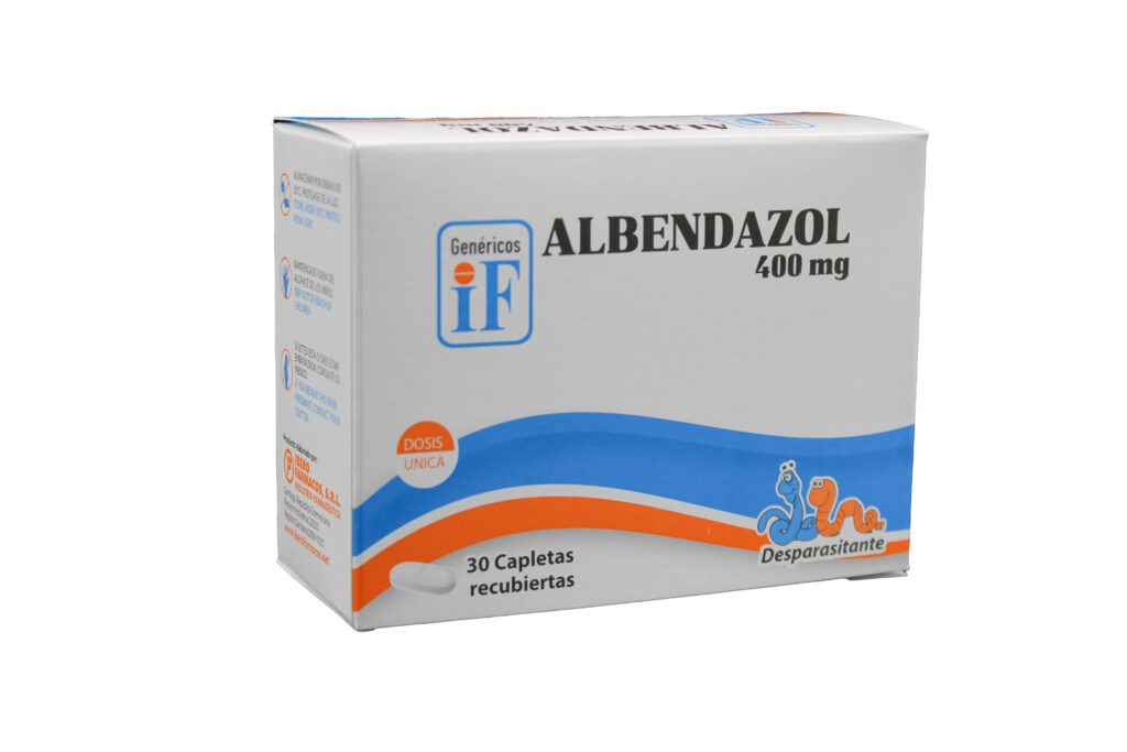 ALBENDAZOL 400 mg IF - Ibero Farmacos
